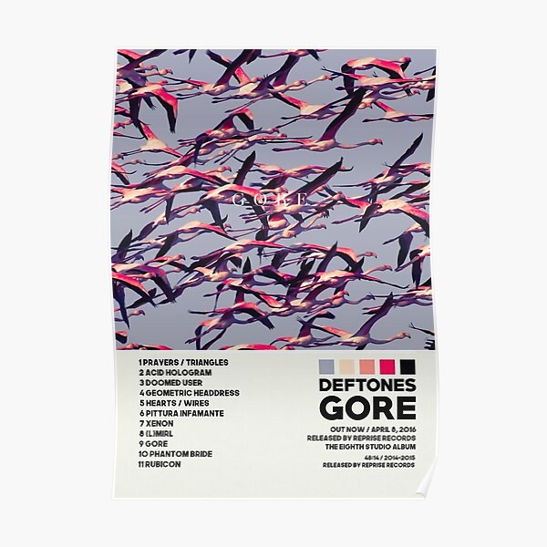 "Gore Cover Album Poster" Poster for Sale by mylonegoizls | Redbubble