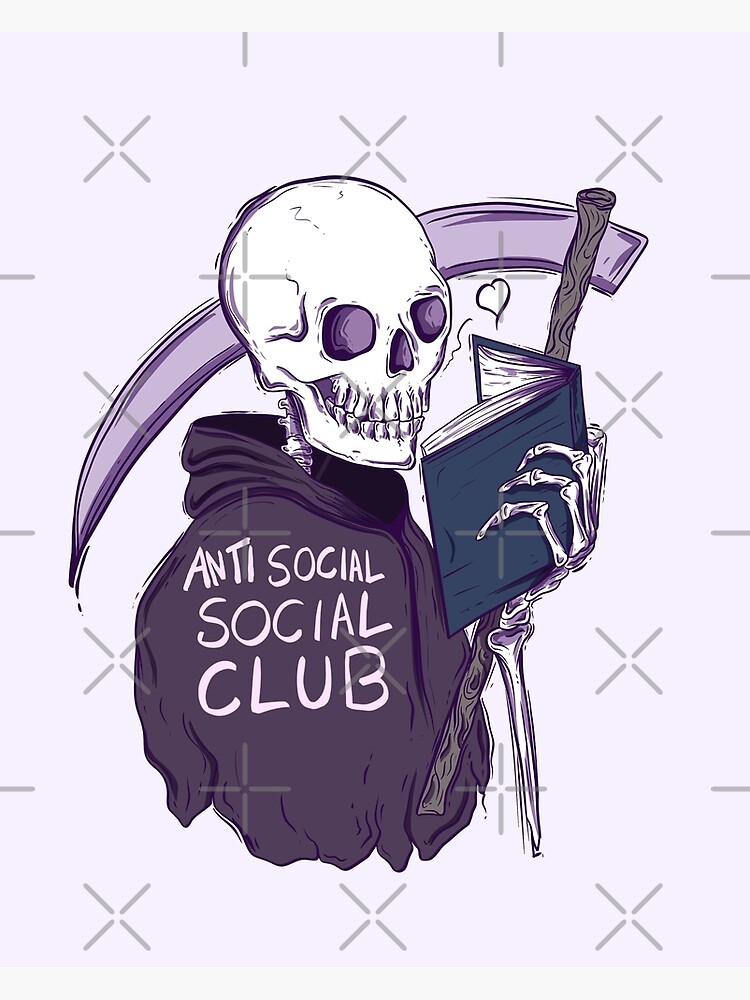"Anti social social club" Photographic Print for Sale by jess1586 ...
