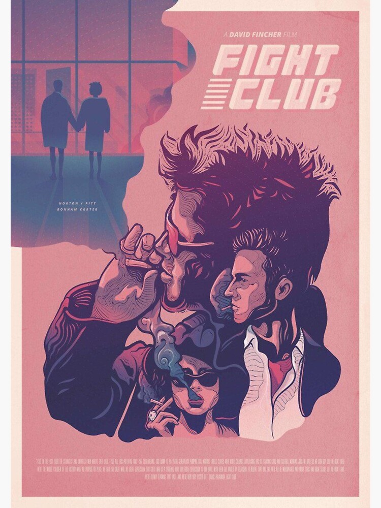 "fight club" Sticker by lisfestyle | Redbubble