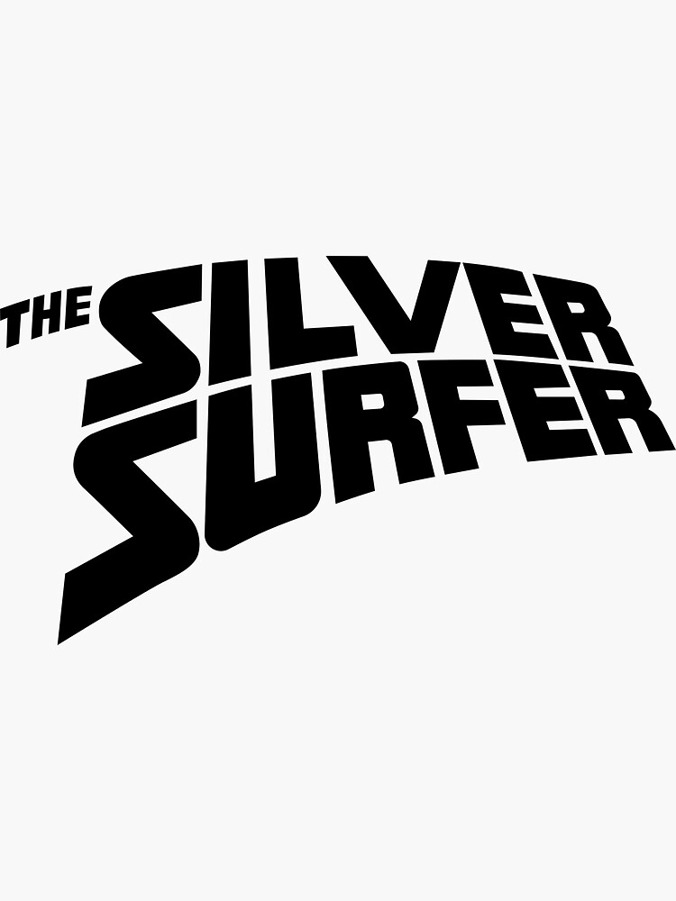 "SILVER SURFER" Sticker for Sale by Elbertyman | Redbubble