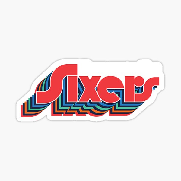 "Here Come the City Edition Sixers!" Sticker by Barcocha34 | Redbubble