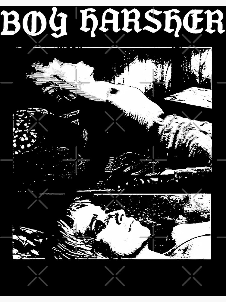 Boy Harsher black and white picture Premium Matte Vertical Poster sold ...