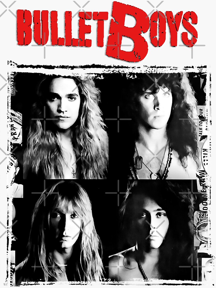 "Poster Bullet boys retro" Sticker by GalLima8950 | Redbubble