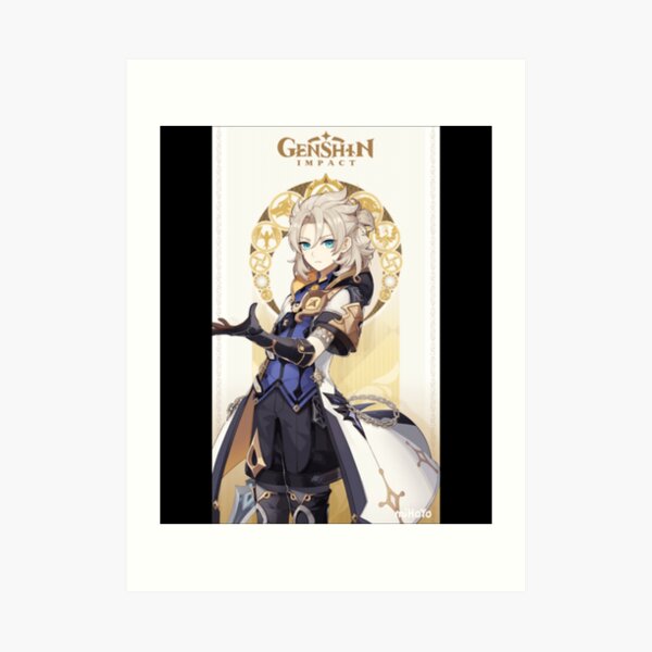 "Albedo - Genshin Impact Classic ." Art Print for Sale by lanikatheri ...