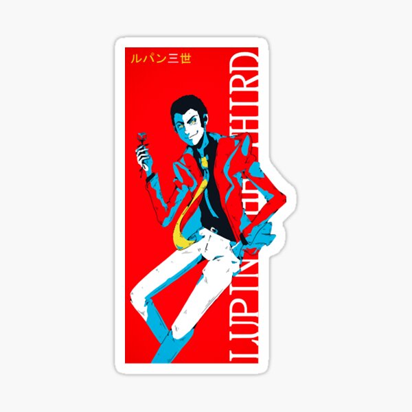 "Lupin the Third " Sticker by mhoathai19 | Redbubble