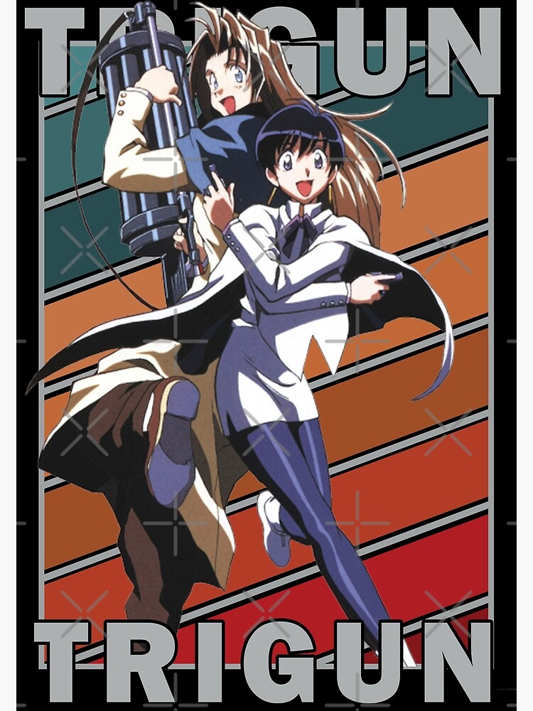 "Milly Thompson and Meryl Stryfe Trigun Toraigan Vintage Color Palette ...