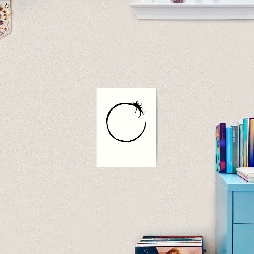 "Arrival Circle" Art Print for Sale by santiagodesign | Redbubble