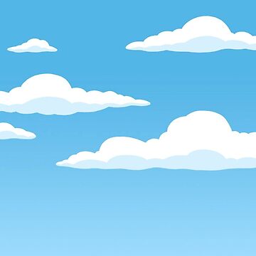 Pegatina for Sale con la obra «nubes de los simpson» de Jane Rezy ...