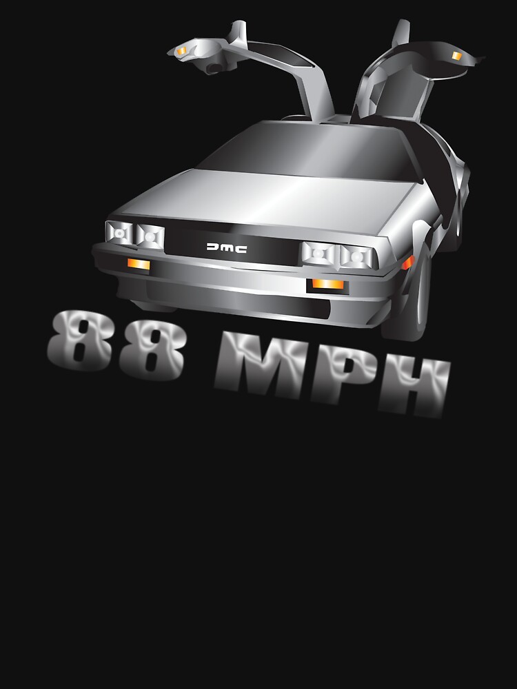 "88.mph" T-shirt for Sale by Cliff | Redbubble | 88 t-shirts - back t ...