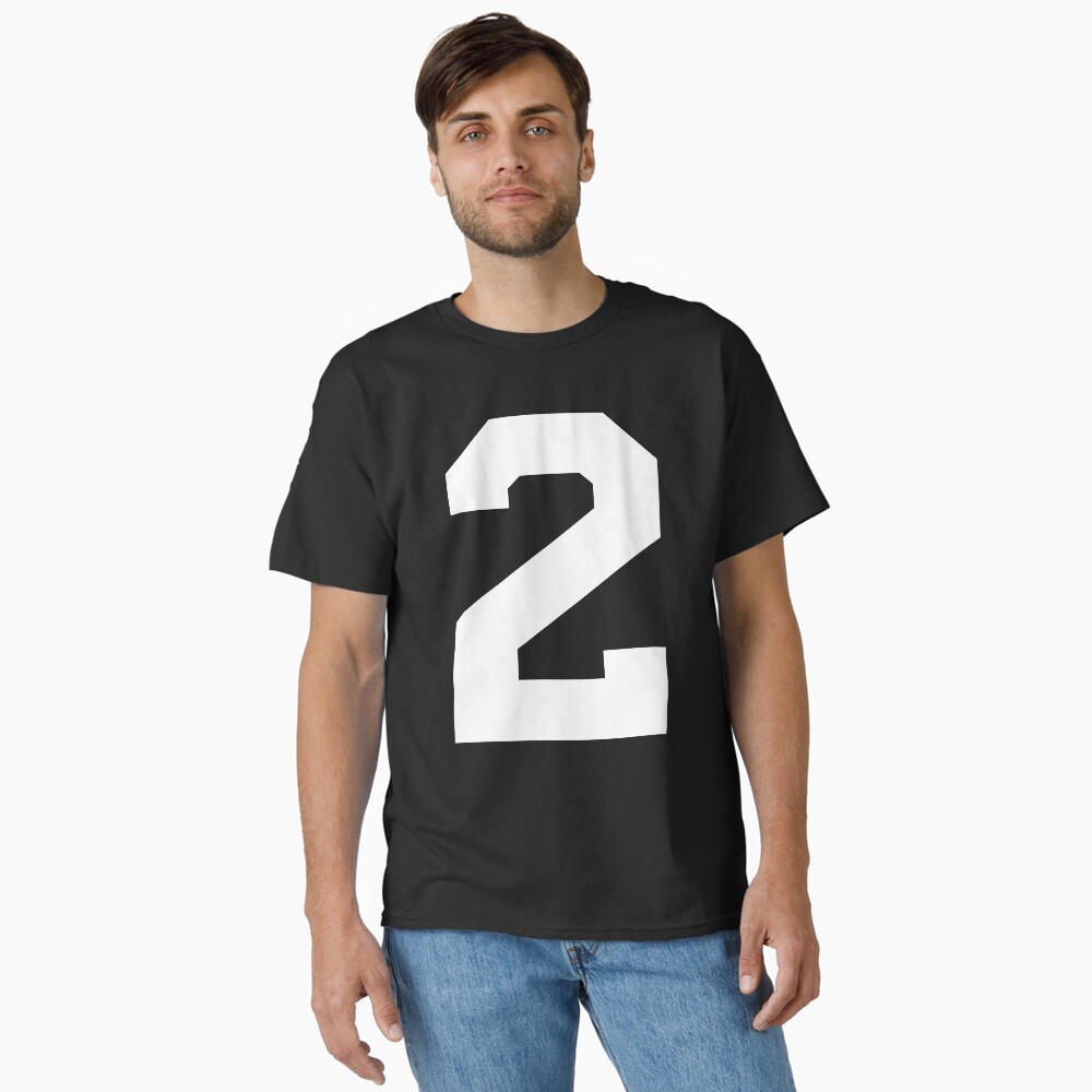 "Number 2, White two, Sports number 2" Poster for Sale by TheCultStuff ...