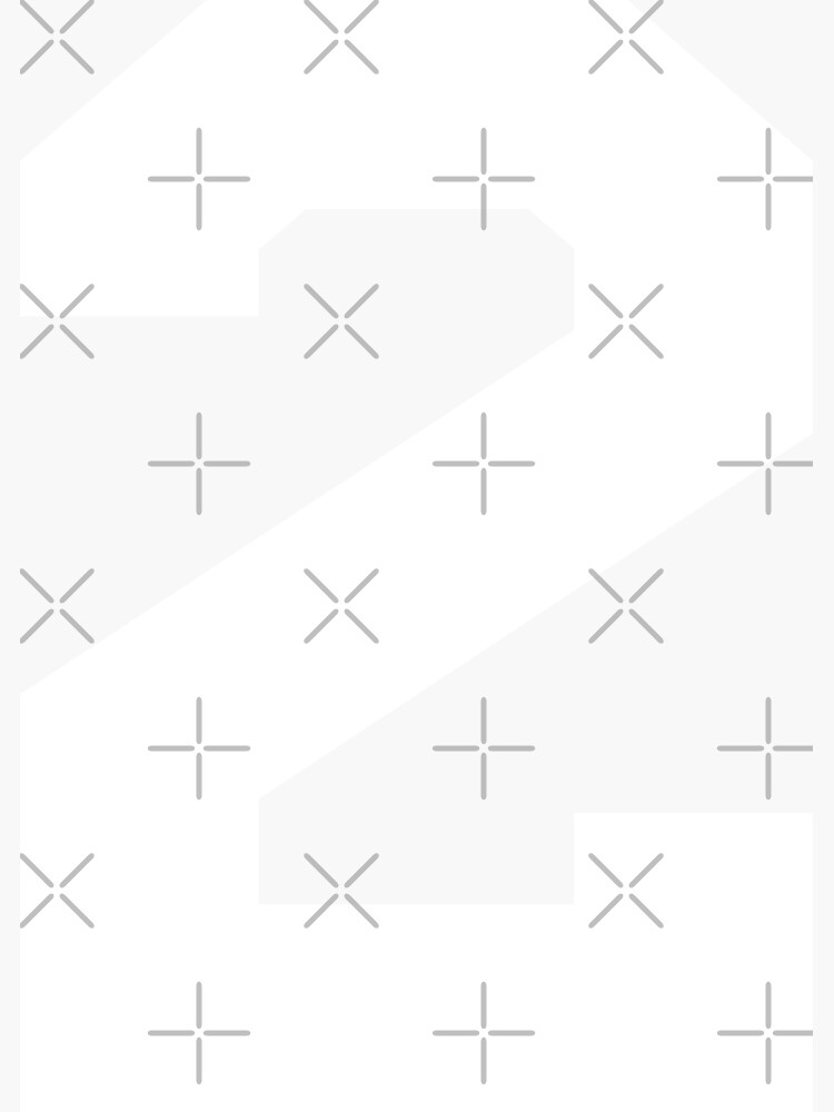 "Number 2, White two, Sports number 2" Sticker by TheCultStuff | Redbubble