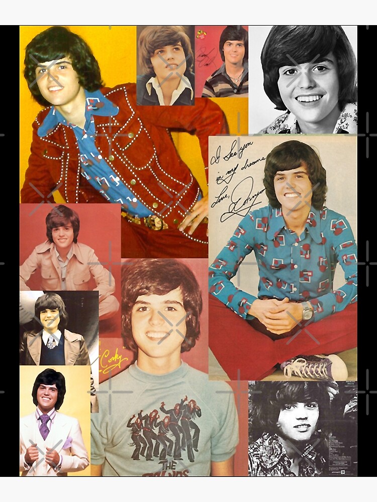 "Retro Vintage Donny Osmond Design Love You" Greeting Card for Sale by ...