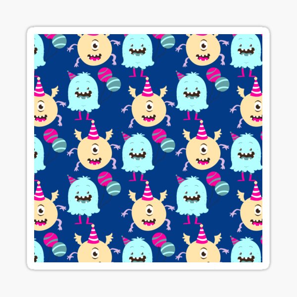 "Monster collage " Sticker by priyankajustine | Redbubble