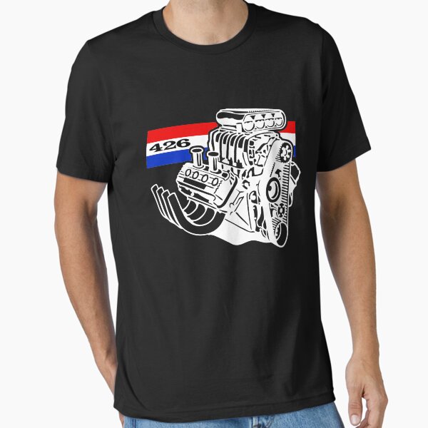 "426 V8 Blown Engine" Essential T-Shirt for Sale by robotface | Redbubble