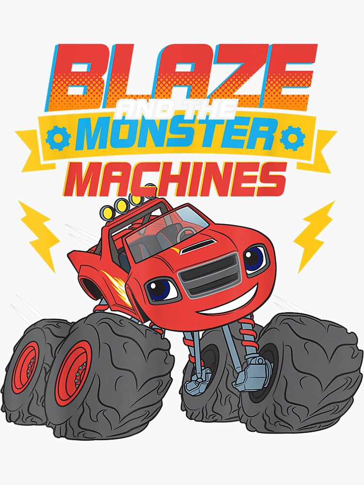 "Blaze The Monster Machines CUTE BLAZE" Sticker for Sale by ...