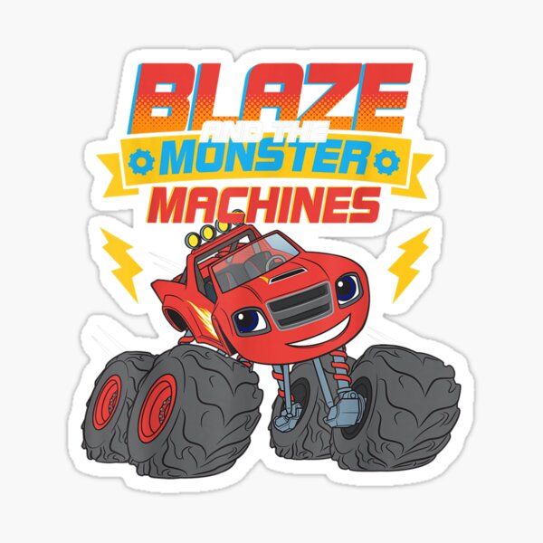 "Blaze The Monster Machines CUTE BLAZE" Sticker for Sale by ...