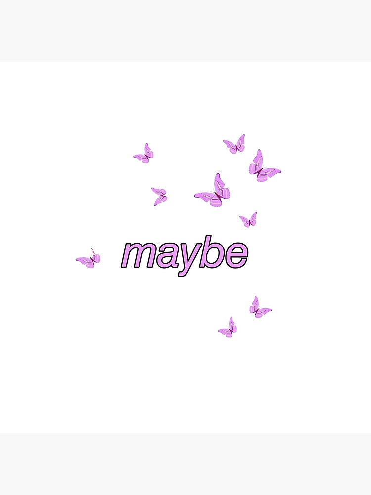 "maybe sticker - Machine Gun Kelly" Poster for Sale by alienspink ...