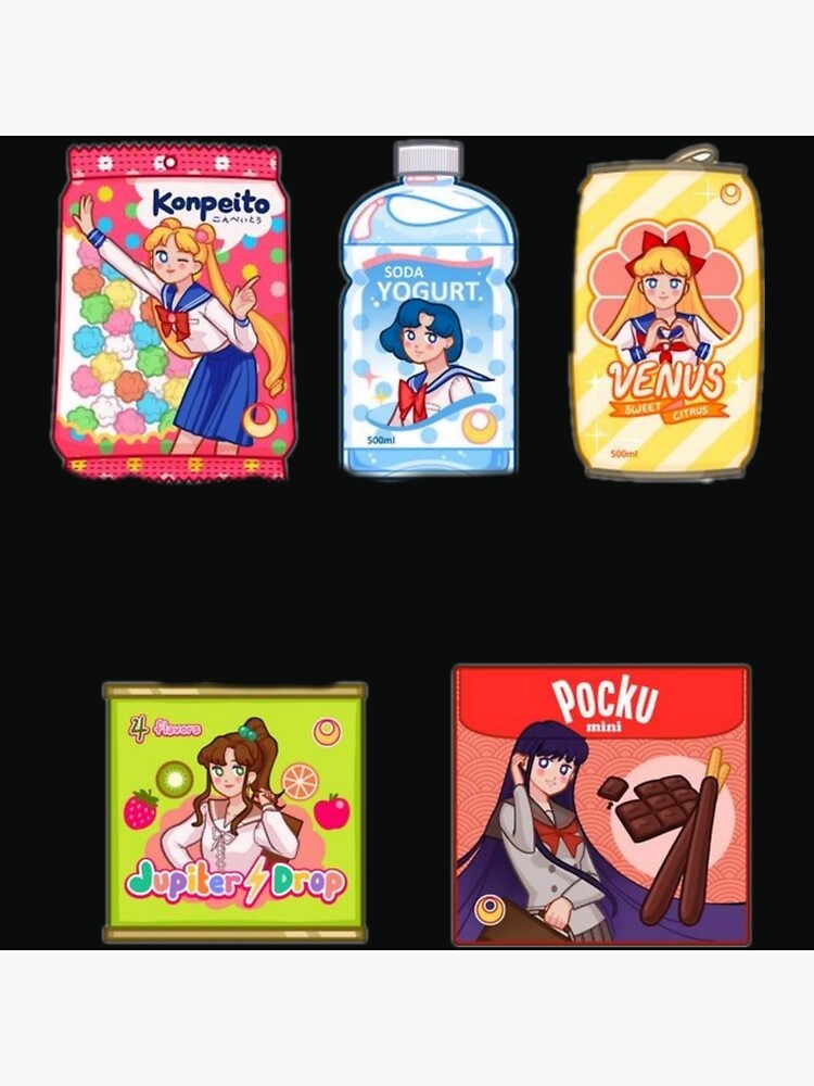 "AESTHETIC DRINKS STICKERS PACK IN ONE " Poster for Sale by ANIHOME ...