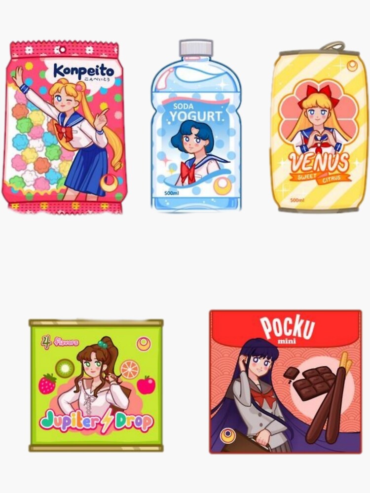 "AESTHETIC DRINKS STICKERS PACK IN ONE " Sticker by ANIHOME | Redbubble