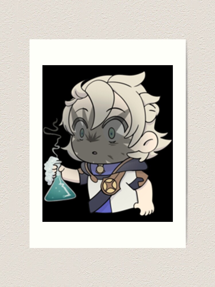 "Albedo Explosion Classic ." Art Print for Sale by lanikatheri | Redbubble