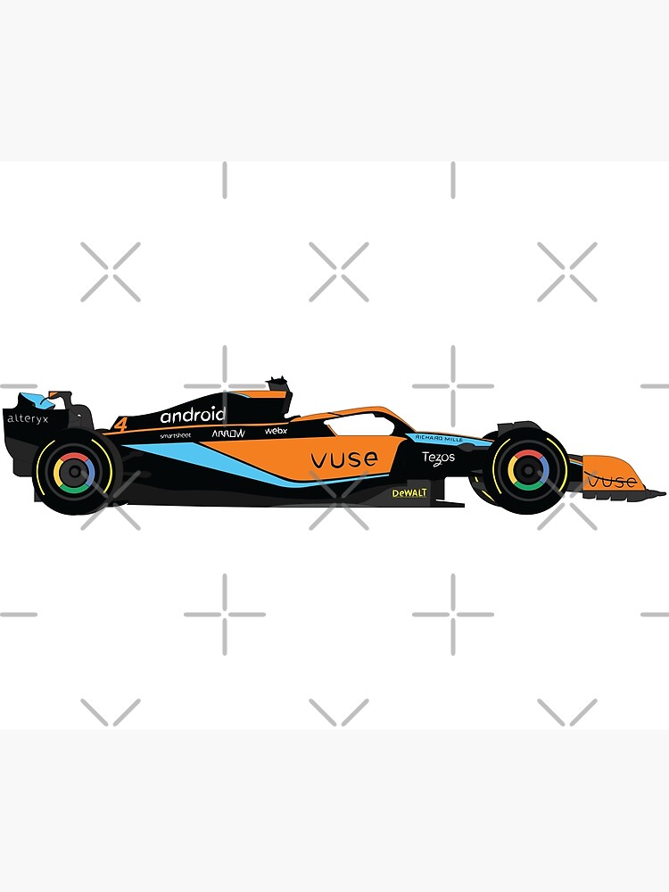 "F1 Team Grand Prix race car MCL36 Daniel Ricciardo Norris F1" Art ...