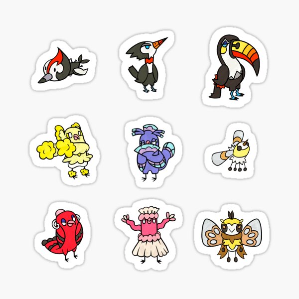 "Alola Flying (Stickers)" Sticker for Sale by LazyPrince | Redbubble
