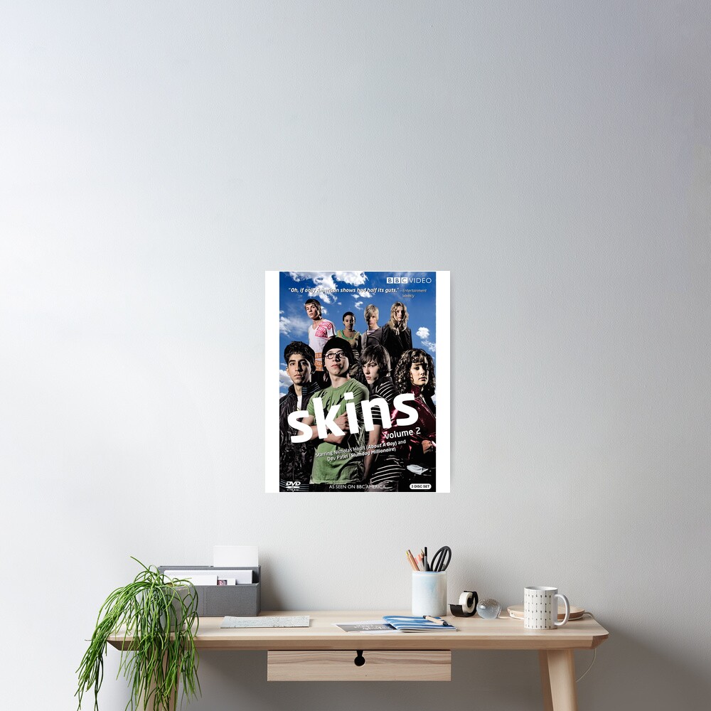 Poster « Cadeaux drôles pour Skins Cast Casting familial moderne », par ...