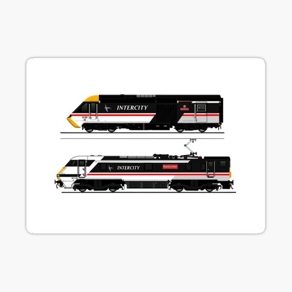 "intercity class 43 91 Poster" Sticker by beltifadesxr | Redbubble