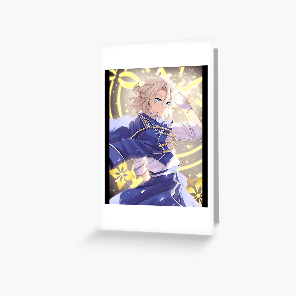 "Albedo Genshin Impact Classic ." Greeting Card for Sale by lanikatheri ...