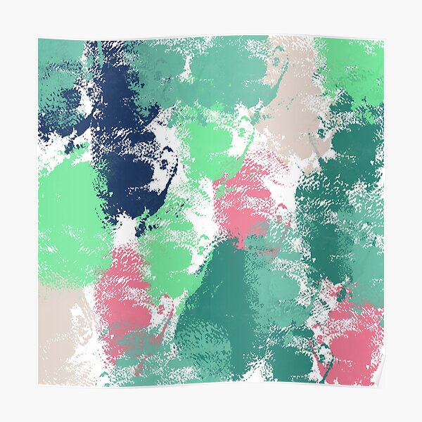 Abstract Background Green Pink Blue Biege Texture Textiles Style