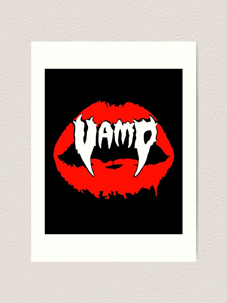 "Jake Webber Merch Vamp Lips Shirt" Art Print for Sale by elsietraceyjc ...