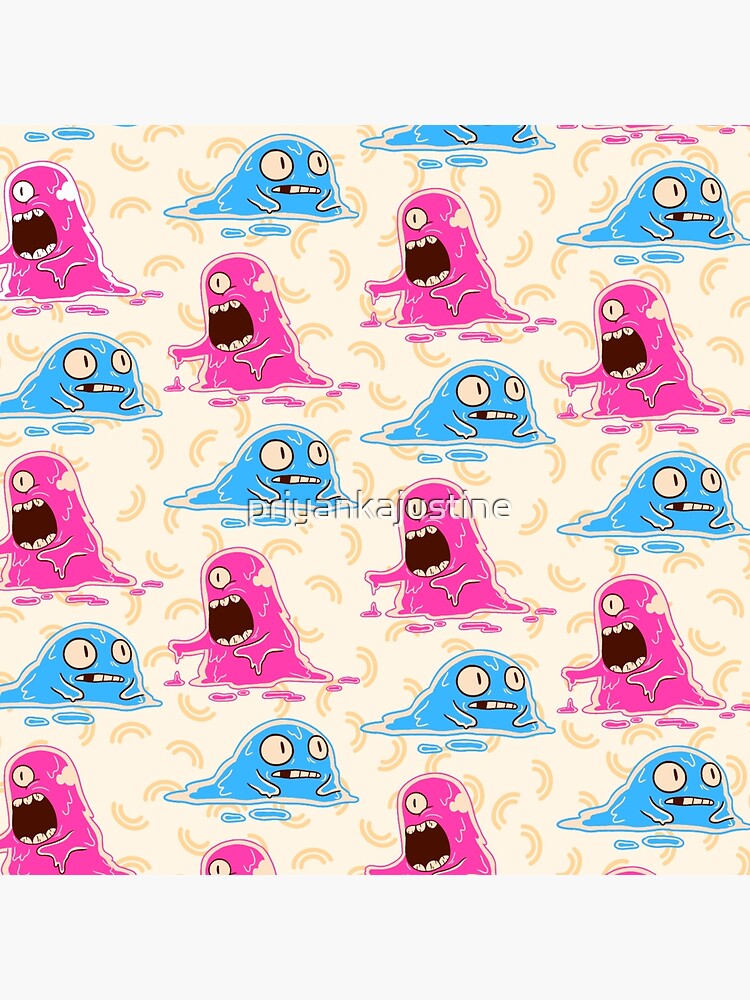 "Monster collage " Poster for Sale by priyankajustine | Redbubble