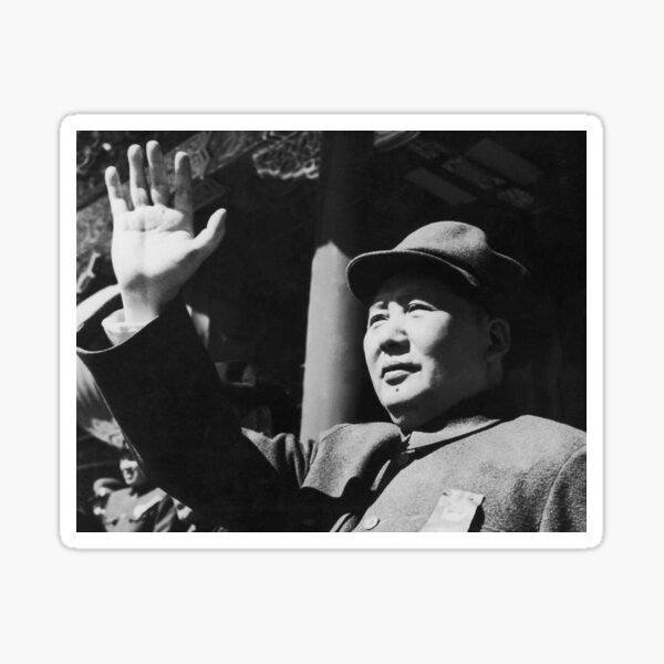 "Mao Zedong" Sticker by wowlil | Redbubble