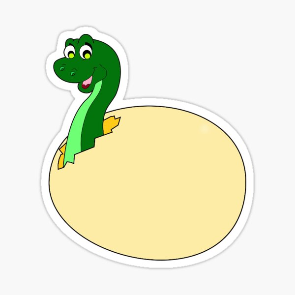 "Dinosaur Egg - Sticker" Sticker for Sale by GuestPostExpert | Redbubble