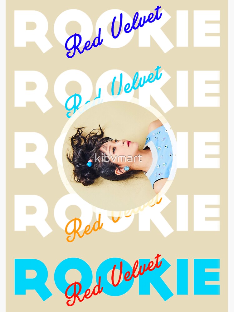 "Red Velvet Yeri Rookie" Sticker for Sale by kibvmart | Redbubble