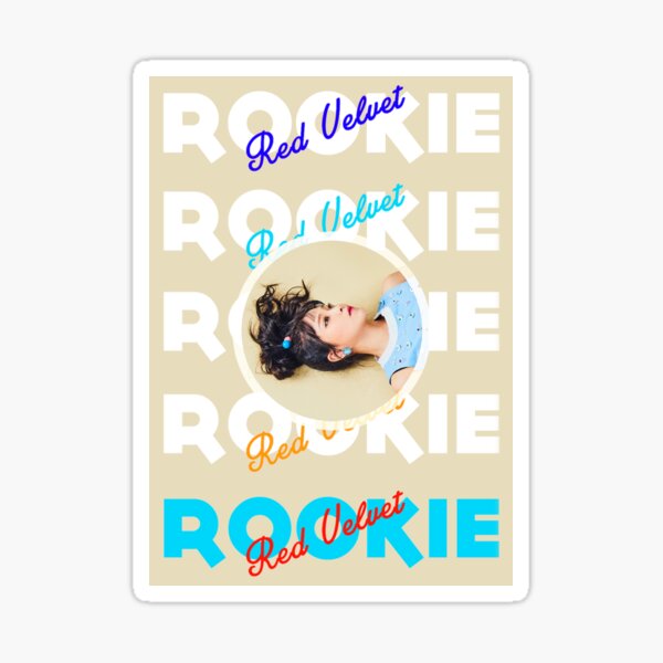 "Red Velvet Yeri Rookie" Sticker for Sale by kibvmart | Redbubble