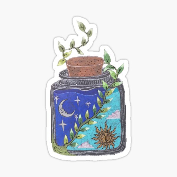 "All about the balance." Sticker by ElsieVirgo91 | Redbubble