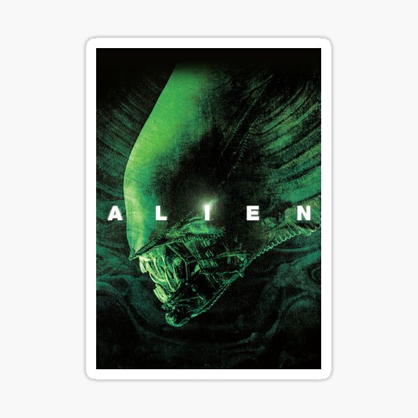 "Alien (1979)" Sticker by AlienFanArt | Redbubble