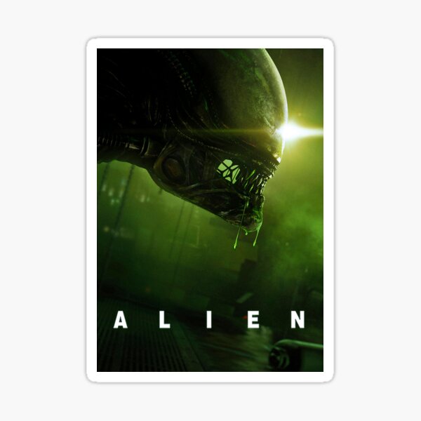 "Alien (1979)" Sticker by AlienFanArt | Redbubble