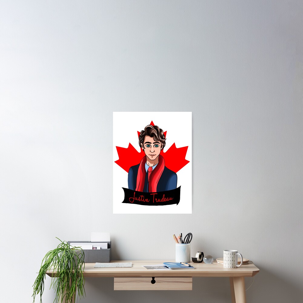 "Fanart Justin Trudeau" Poster for Sale by Artik | Redbubble