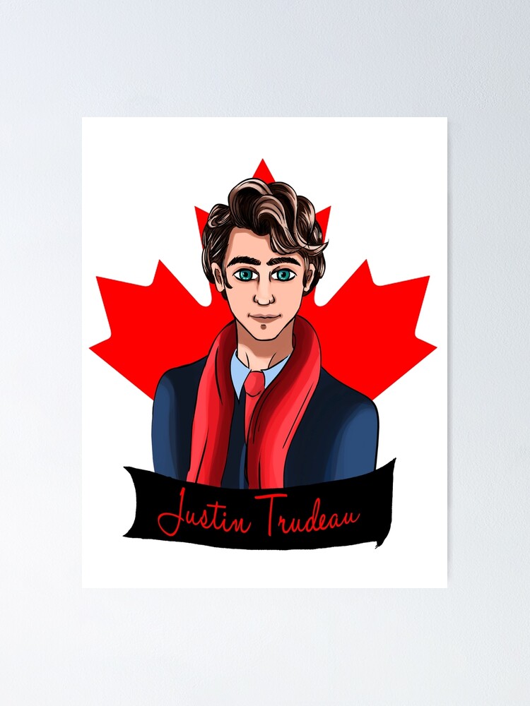 "Fanart Justin Trudeau" Poster for Sale by Artik | Redbubble