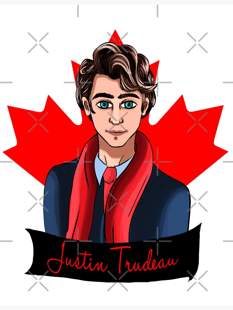 "Fanart Justin Trudeau" Sticker for Sale by Artik | Redbubble