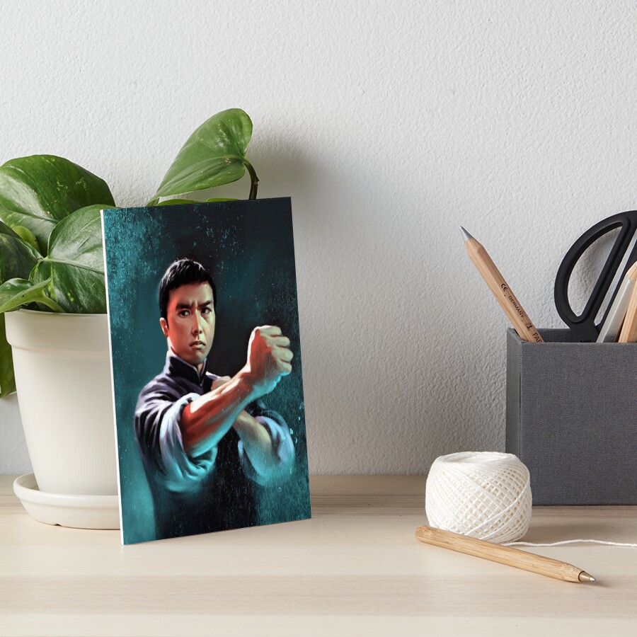 "ip man full color" Art Board Print by midduie | Redbubble