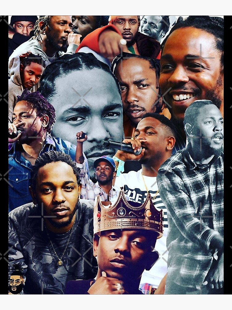 "The Great Retro Kendrick Lamar Collage Men Women Team" Poster by ...