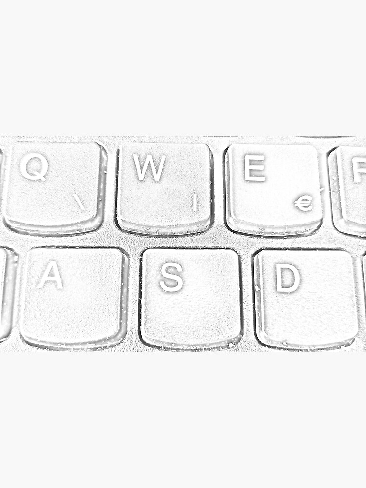 "Gaming Keyboard - WASD" Sticker by brko | Redbubble