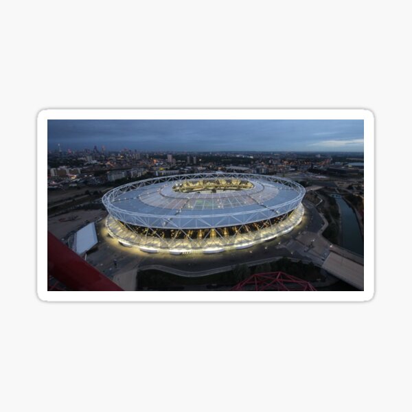 "West Ham United London Stadium" Sticker by kustomdzine | Redbubble