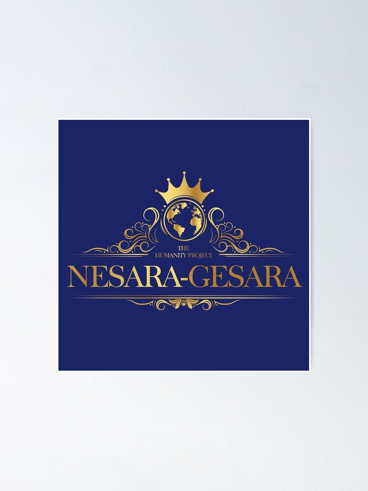 Poster « Nesara Gesara The Humanity Project Loi sur la sécurité ...