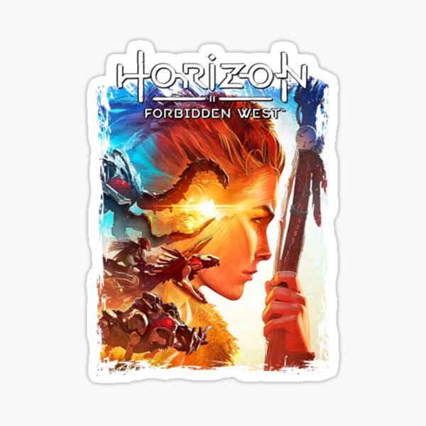 "Horizon Forbidden West Vintage " Sticker for Sale by SneakerTeezss ...