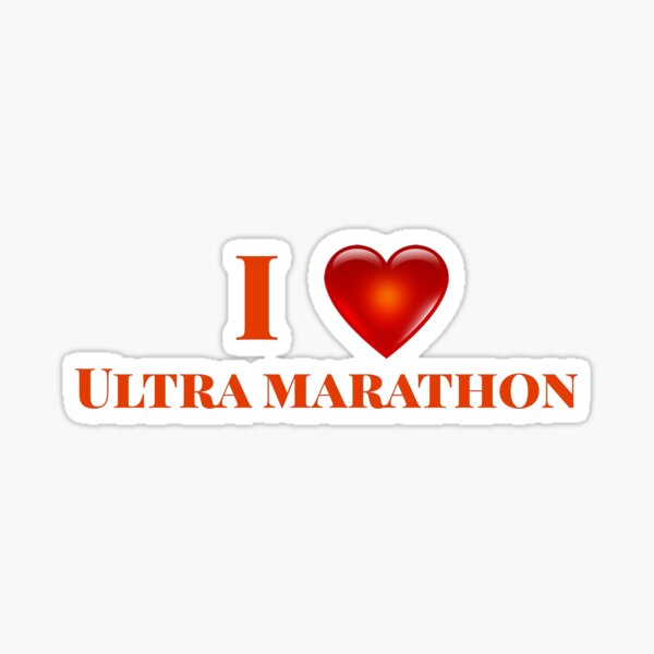 "I Obe Ultramarathon" Sticker by cjredart | Redbubble