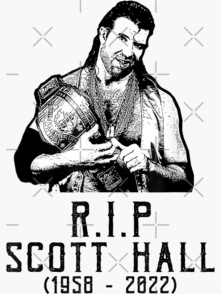 Pegatina «Scott Hall Razor Ramon RIP The Bad Guy - RIP Scott Hall ...
